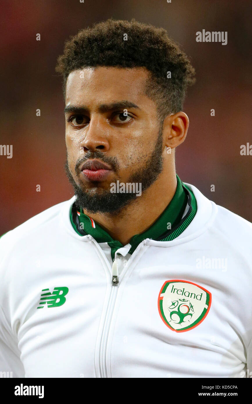 Republic of Ireland's Cyrus Christie during the 2018 FIFA World Cup ...