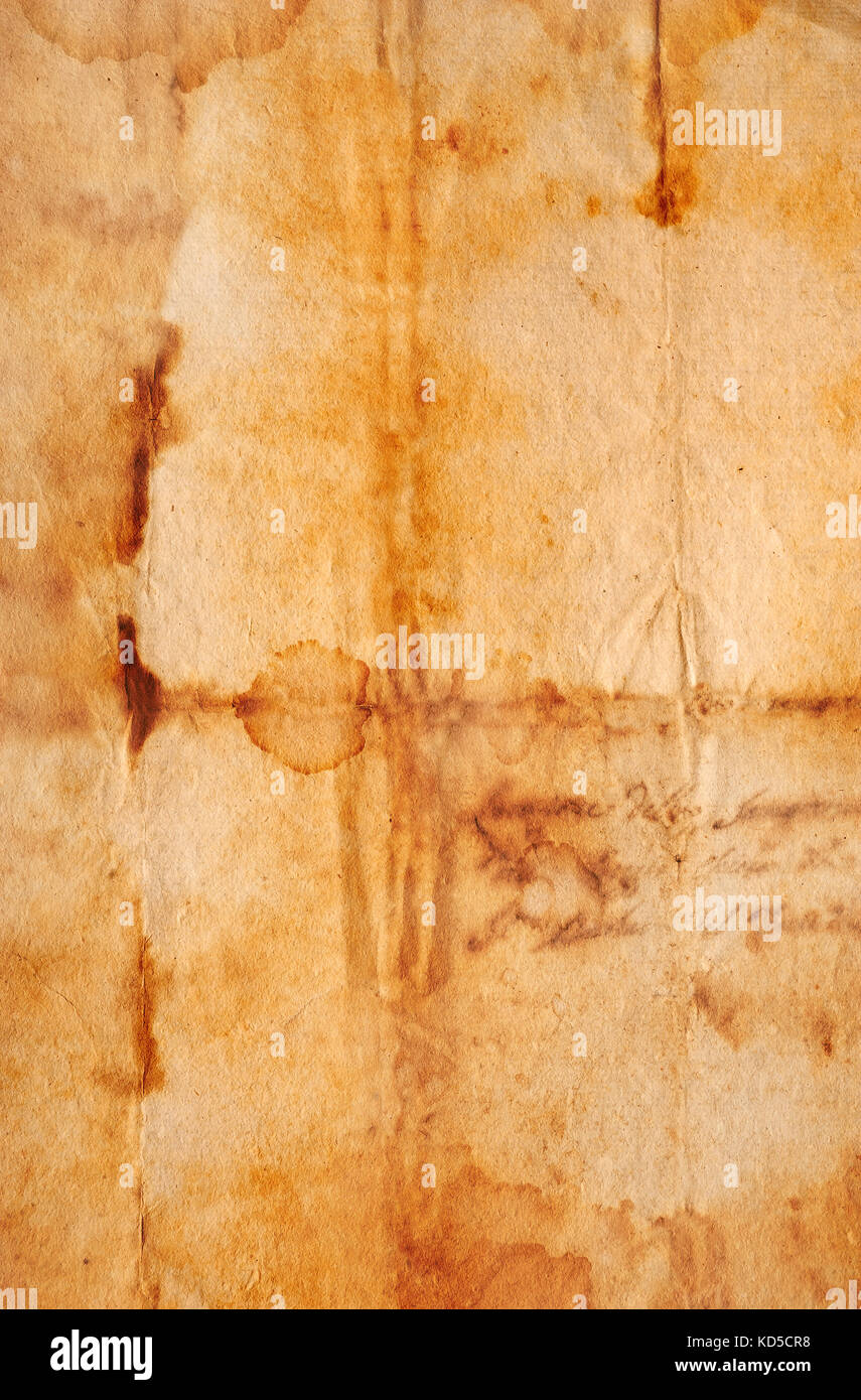 Stained old paper vintage background Stock Photo - Alamy