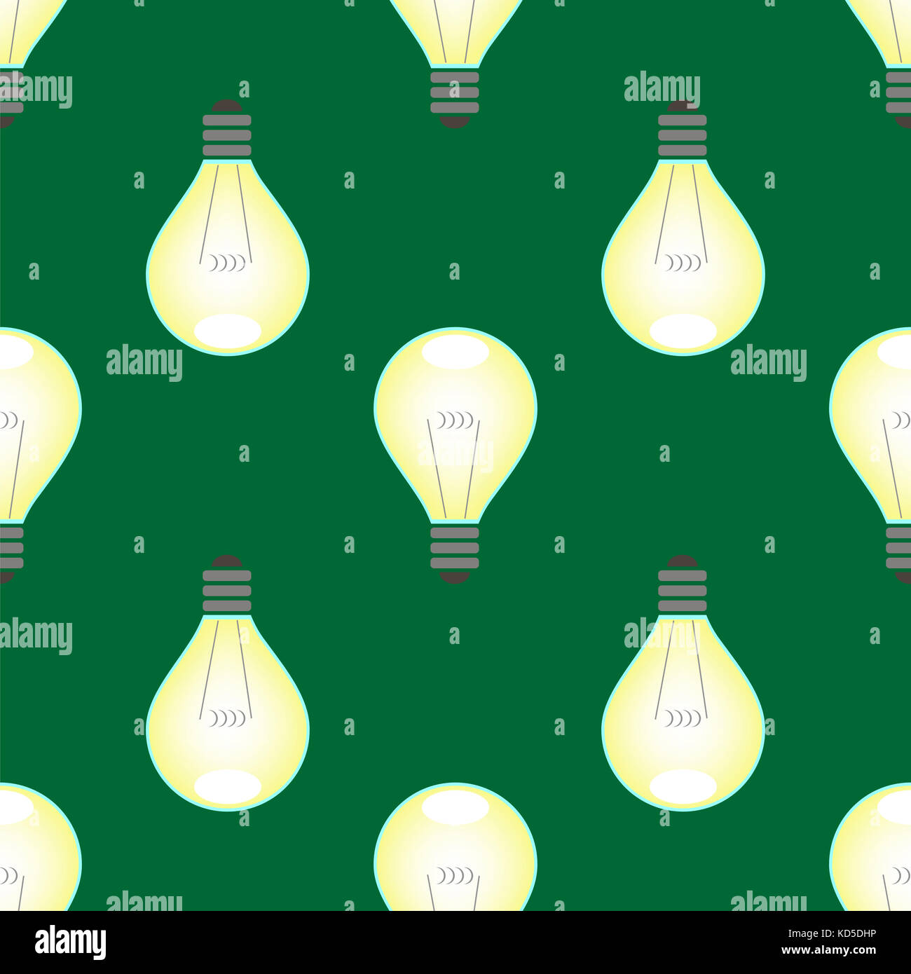Seamless light bulb pattern hi-res stock photography and images - Alamy