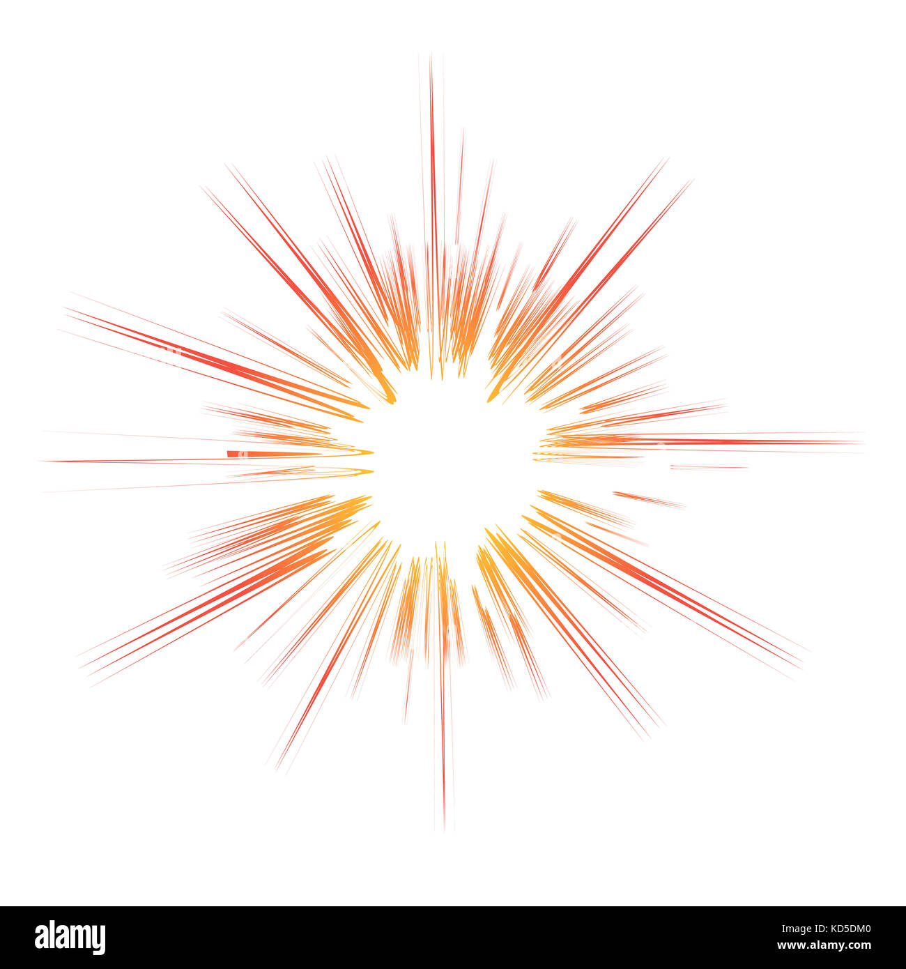 Explode Flash, Cartoon Explosion, Star Burst Isolated on White ...