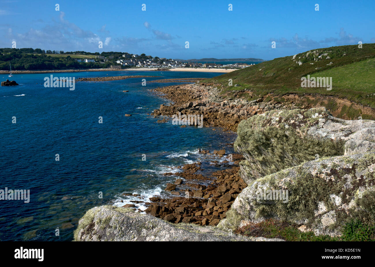 Isles of scilly beach hi-res stock photography and images - Alamy