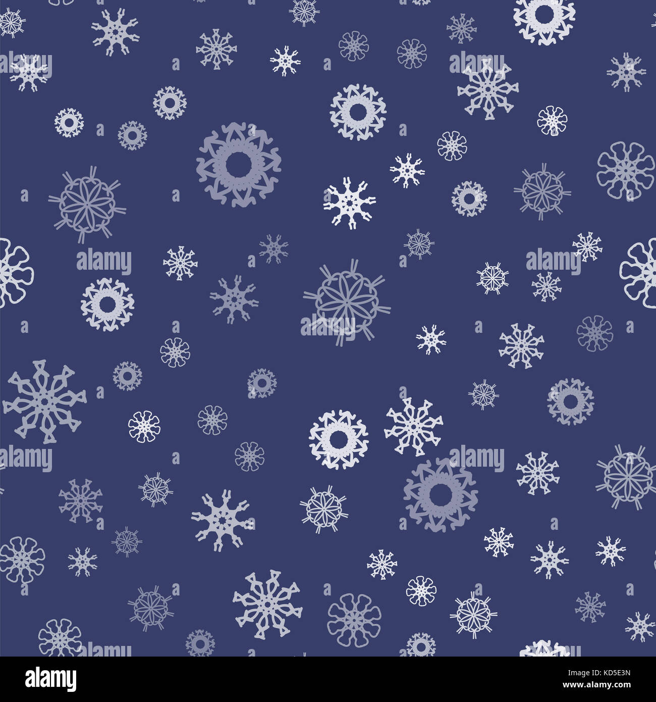 Show Flakes Seamless Pattern Stock Photo - Alamy