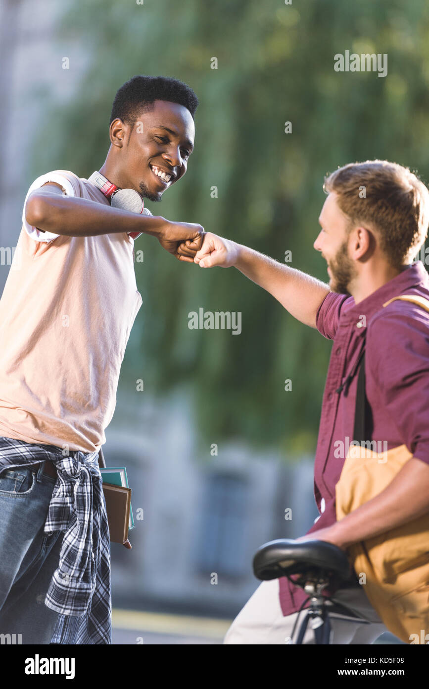 Bro greeting hi-res stock photography and images - Alamy