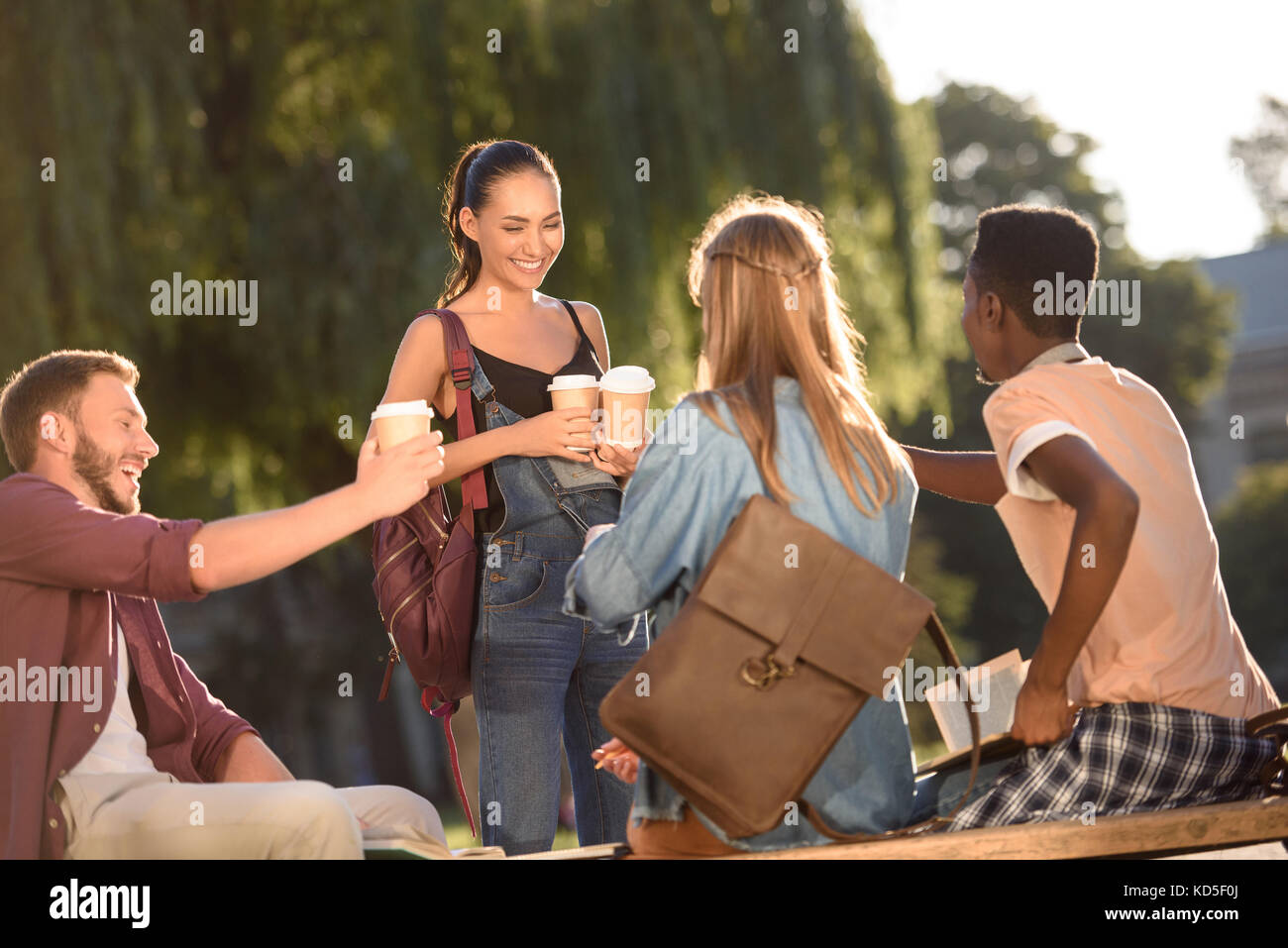 Attractive female spending hi-res stock photography and images - Alamy
