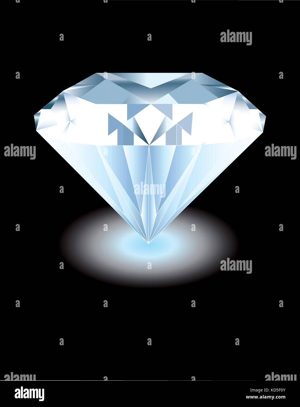 Gemstone - Sparkling diamond Stock Vector Image & Art - Alamy