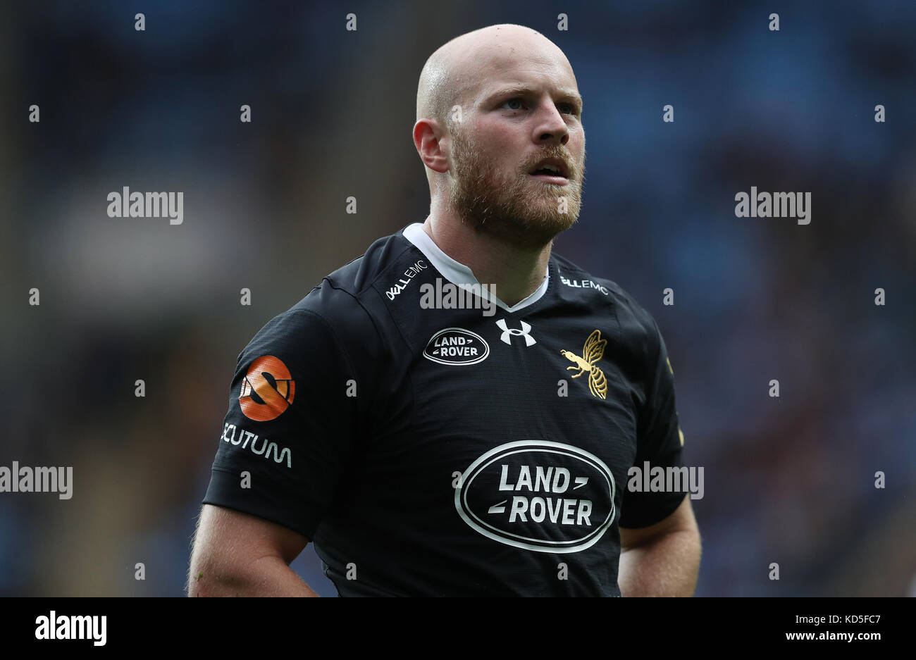 Wasps Joe Simpson during the Aviva Premiership match at the Ricoh Arena ...