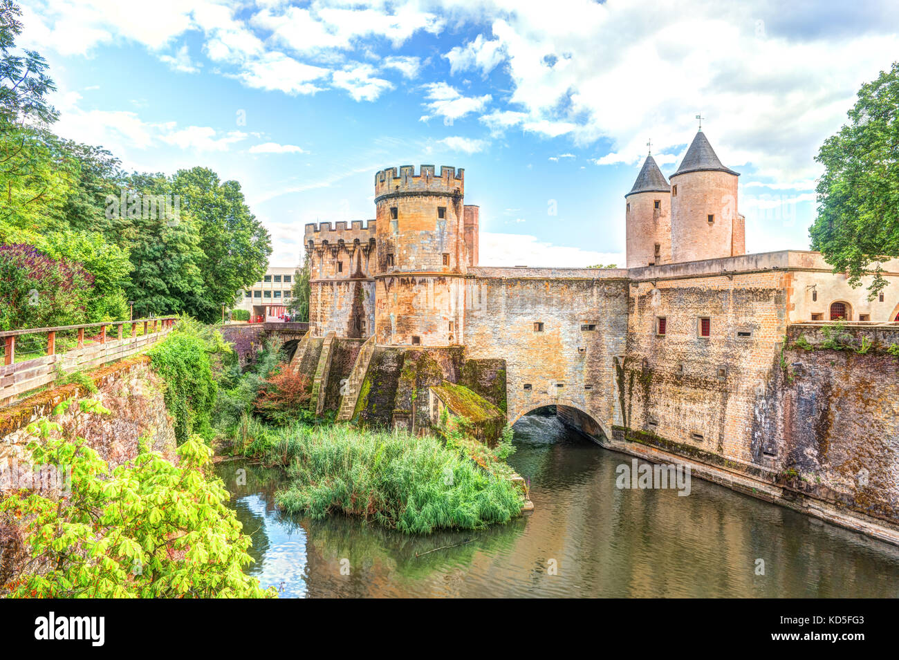 The German s Gate in Metz, France Stock Photo - Alamy