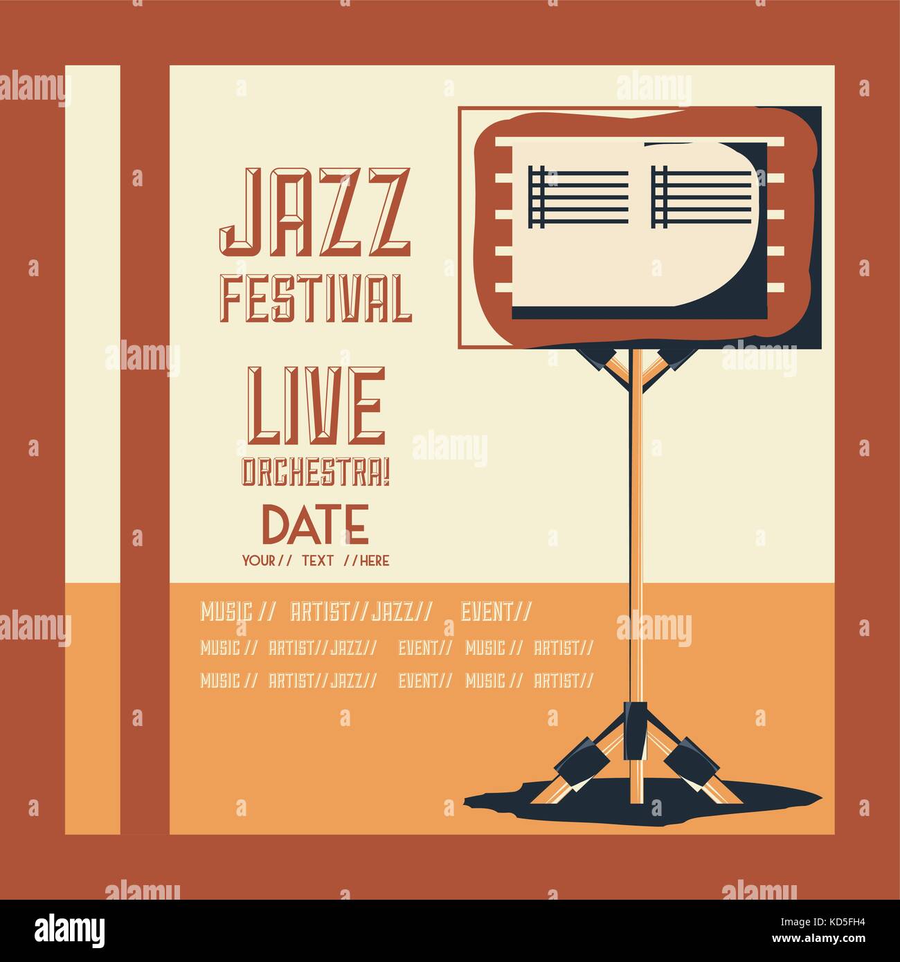 Jazz Festival design Stock Vector Image & Art - Alamy