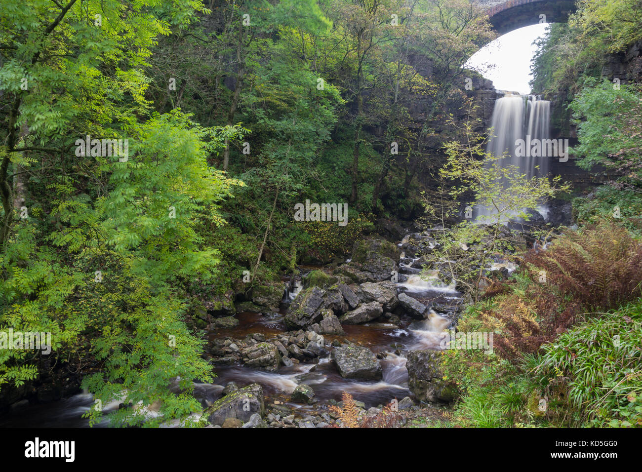 Ashgill force waterfall hi-res stock photography and images - Alamy