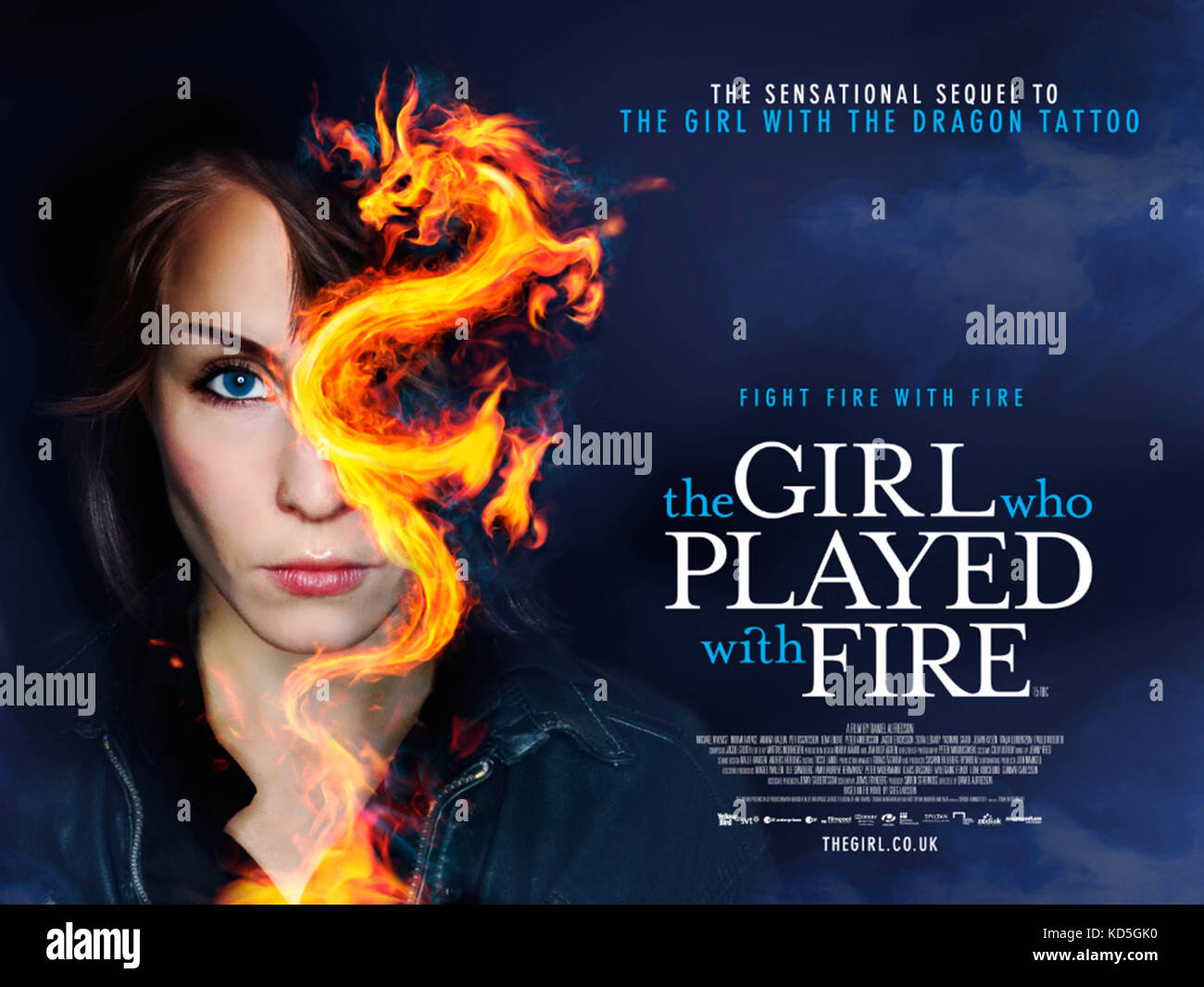THE GIRL WHO PLAYED WITH FIRE (2009) NOOMI RAPACE DANIEL ALFREDSON (DIR ...