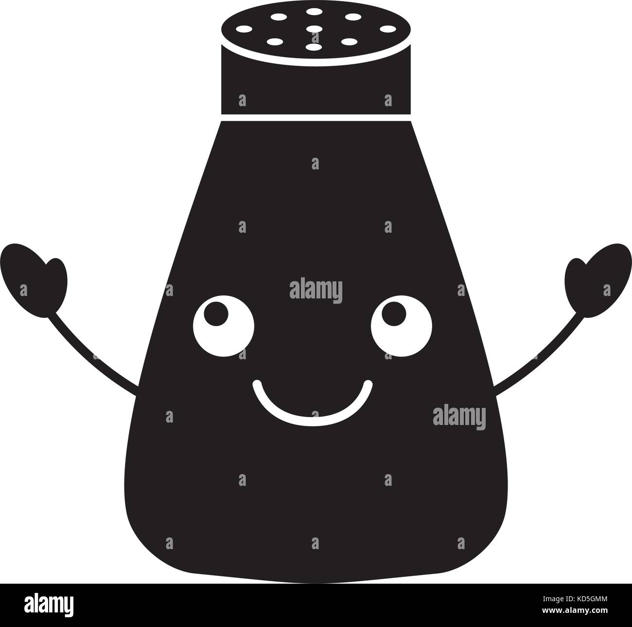 The salt cellar Stock Vector Images - Alamy