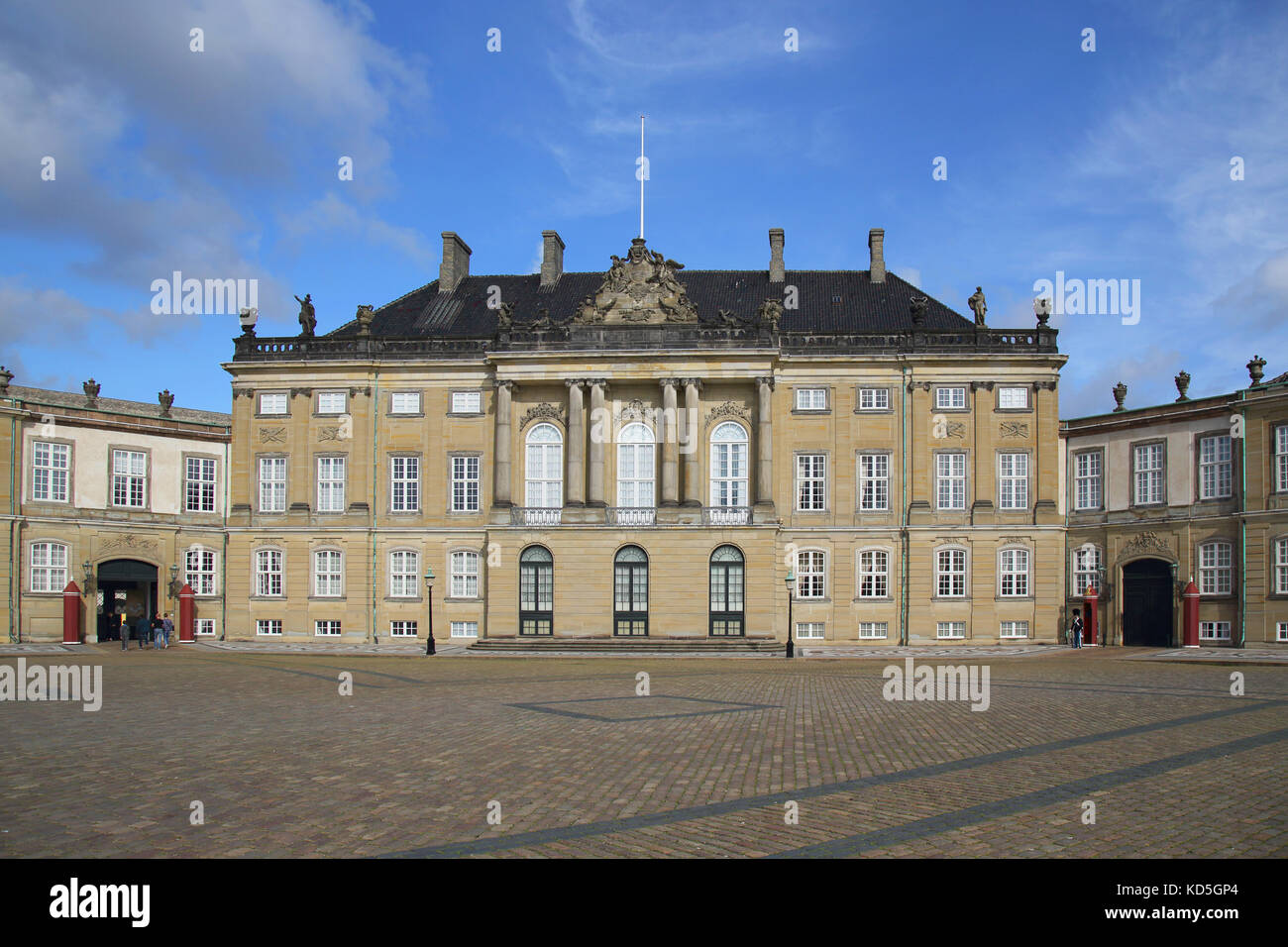 Amalienborg slot hi-res stock photography and images - Alamy