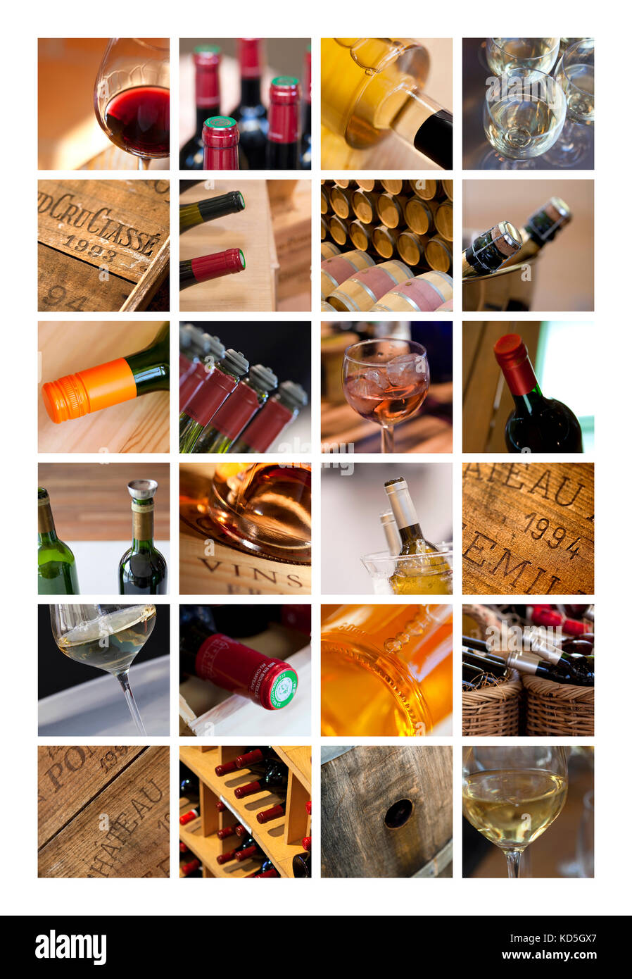 Wooden box bottles wine Cut Out Stock Images & Pictures - Alamy