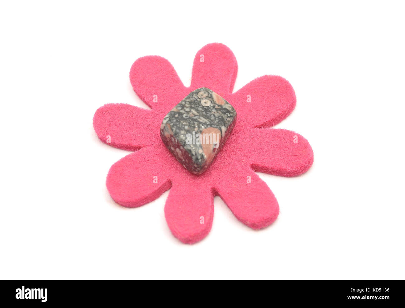 Leopard on the rock Cut Out Stock Images & Pictures - Alamy