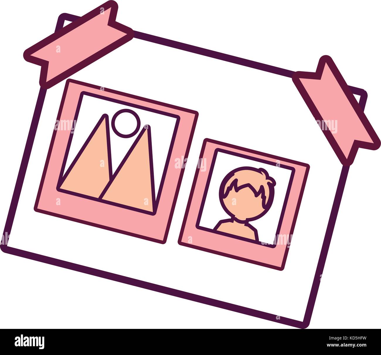 picture board vector illustration Stock Vector Image & Art - Alamy