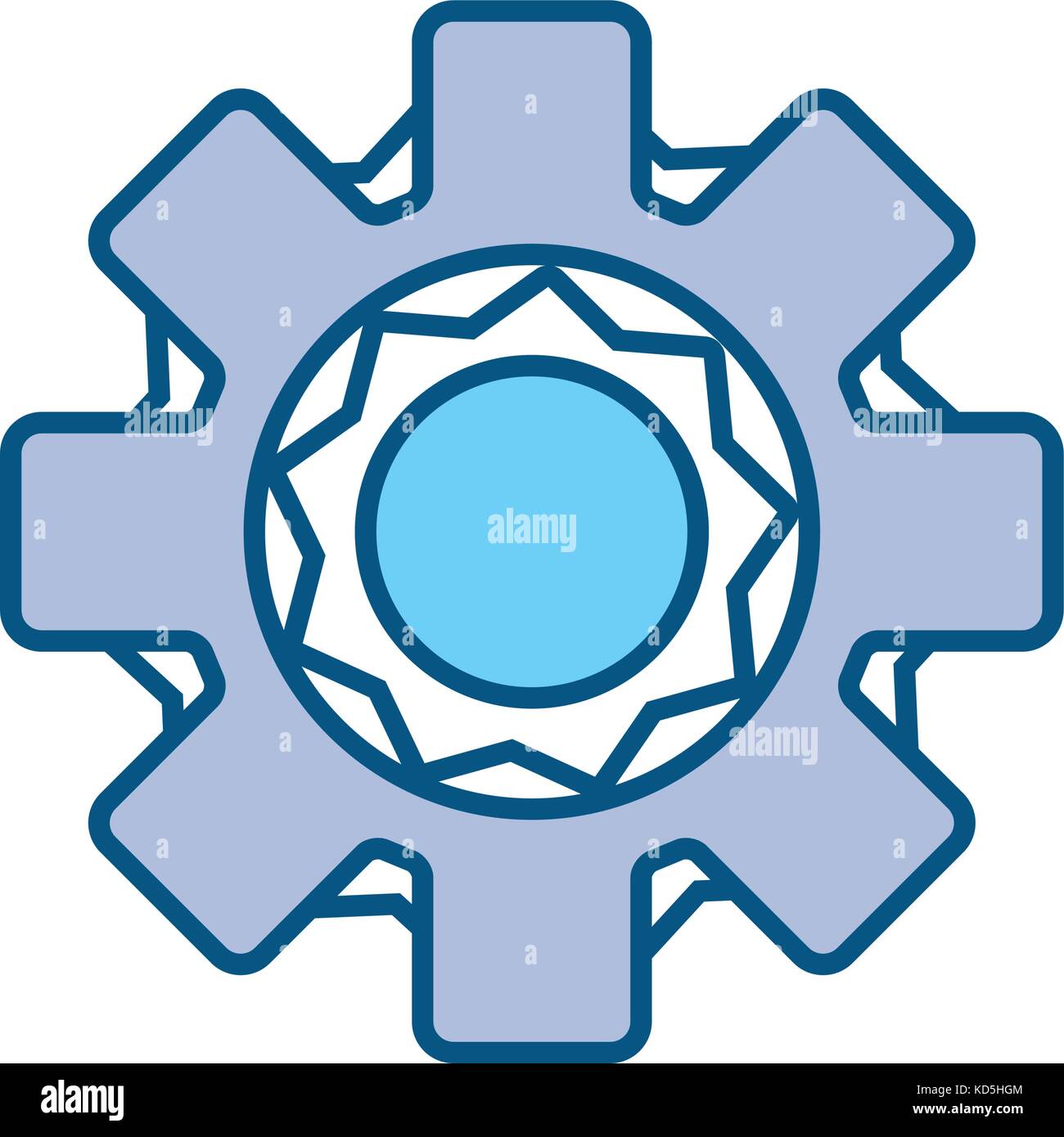 gear vector illustration Stock Vector Image & Art - Alamy