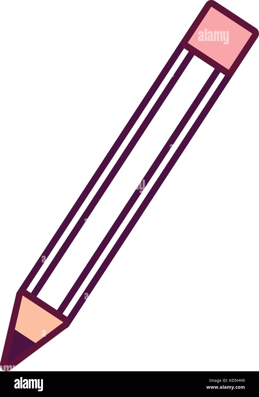 pencil vector illustration Stock Vector Image & Art - Alamy