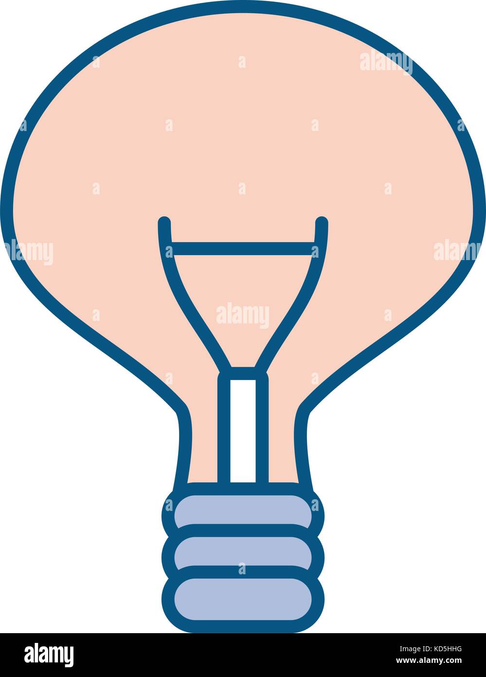 light bulb vector illustration Stock Vector Image & Art - Alamy