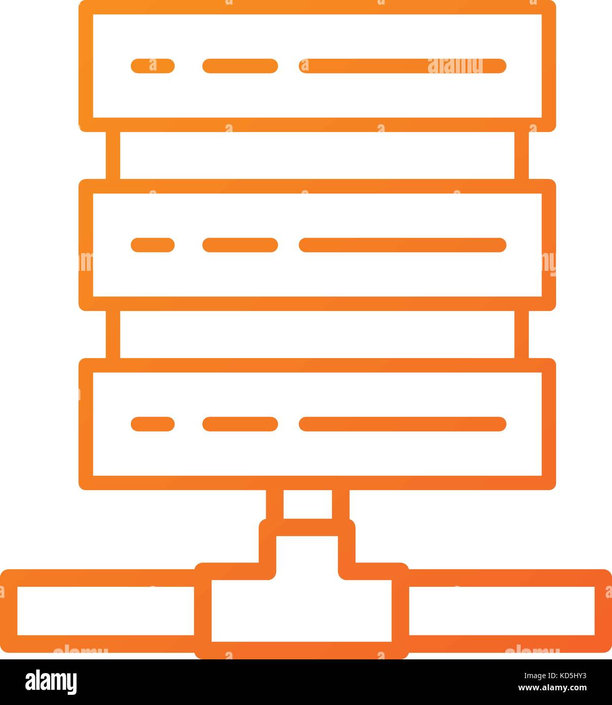 database center storage system connect tower Stock Vector Image & Art ...