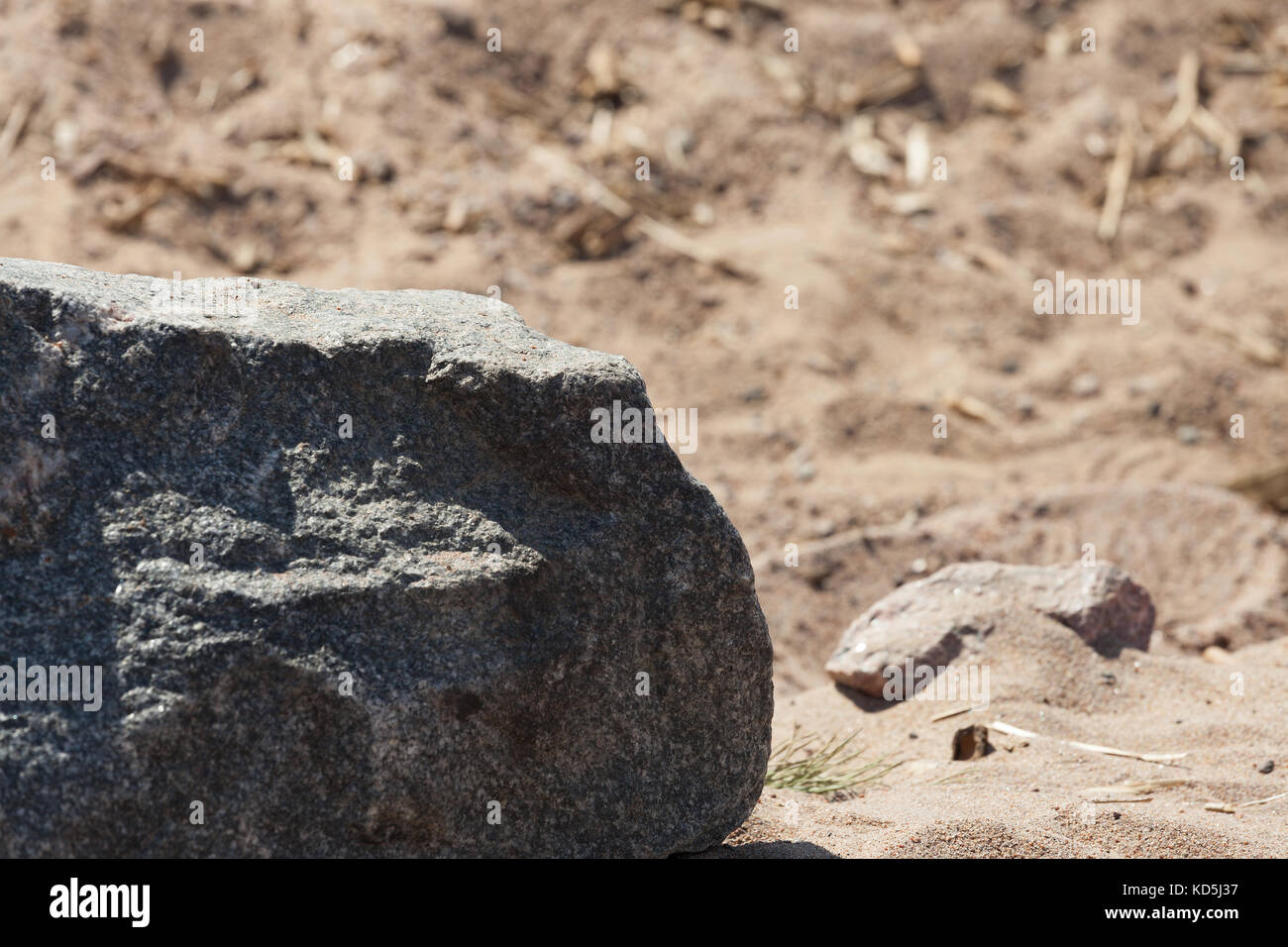 Stone and sand Stock Photo - Alamy
