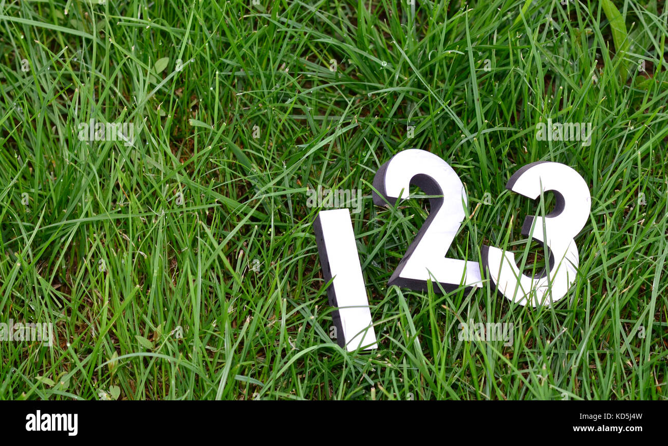 World fresh grass letters hi-res stock photography and images - Alamy