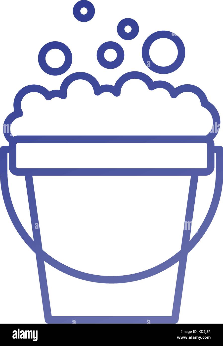 laundry bucket wash and soap foam cleaning Stock Vector Image & Art - Alamy