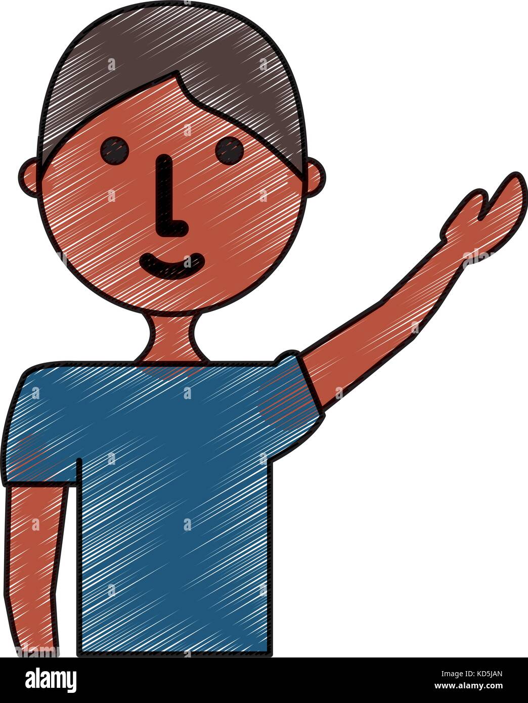 man doodle vector illustration Stock Vector Image & Art - Alamy