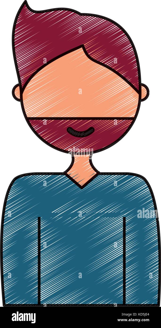 man doodle vector illustration Stock Vector Image & Art - Alamy