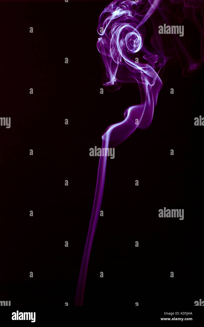 Abstract smoke art on black background, image of a Stock Photo - Alamy