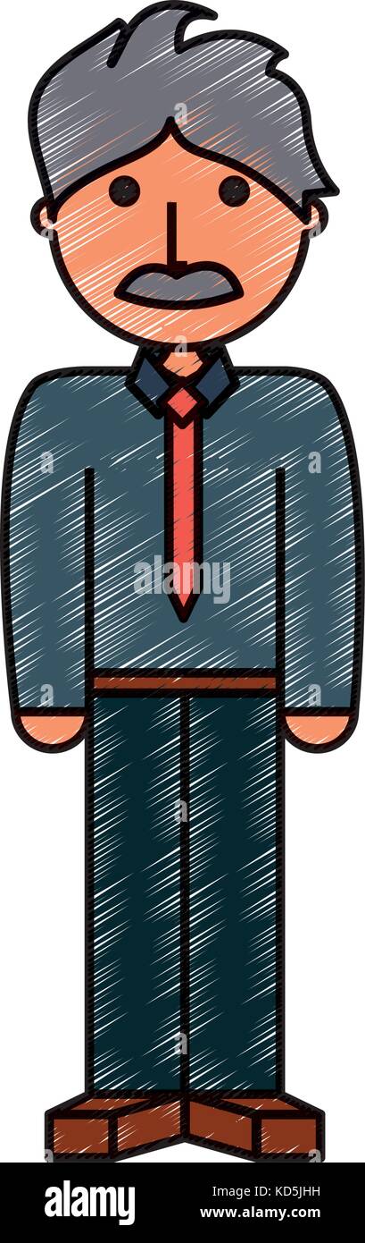 man doodle vector illustration Stock Vector Image & Art - Alamy