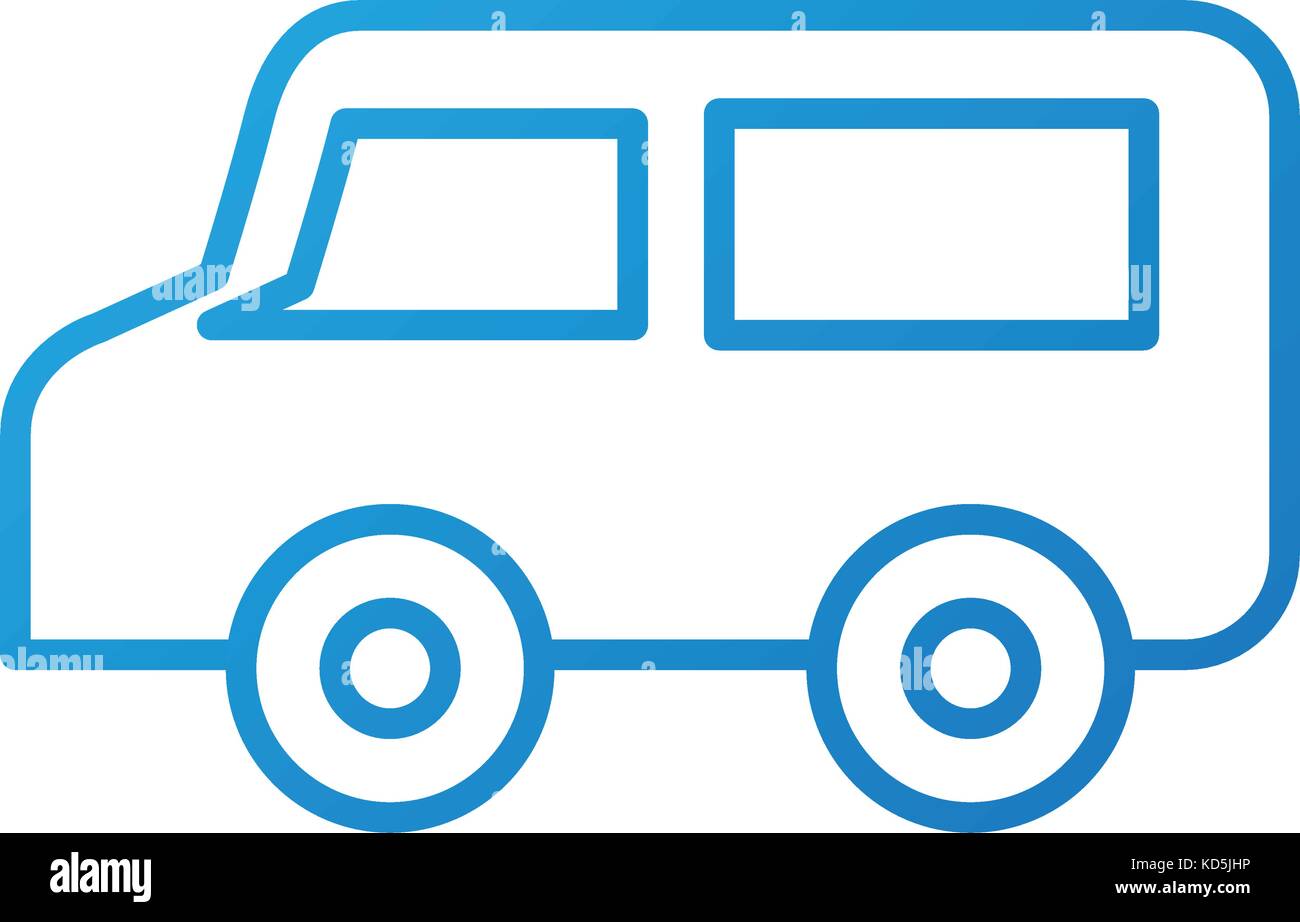 remote control van broadcast car communication Stock Vector Image & Art ...