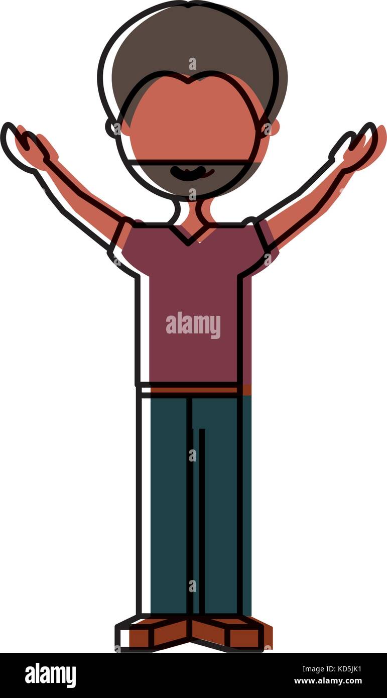 man vector illustration Stock Vector Image & Art - Alamy