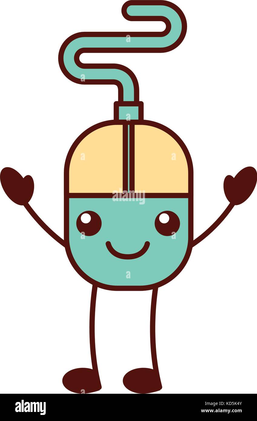 Kawaii computer mouse icon hi-res stock photography and images - Alamy