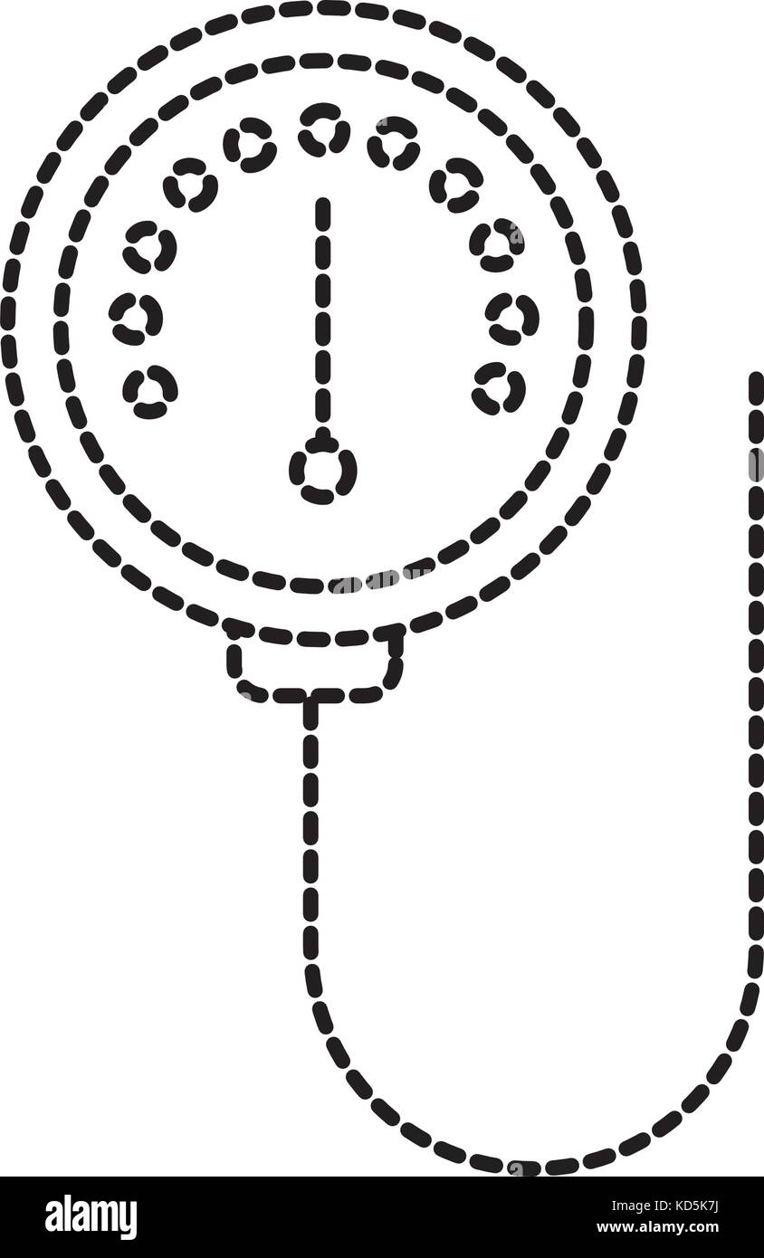 scale of meter device manometer pressure gauge Stock Vector Image & Art ...