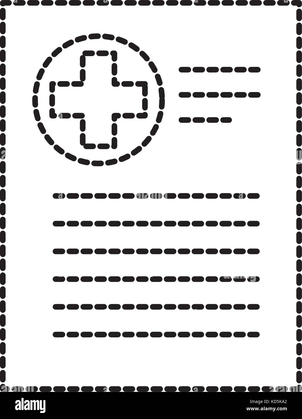patient file icon medical report analysis diagnosis symbol Stock Vector ...