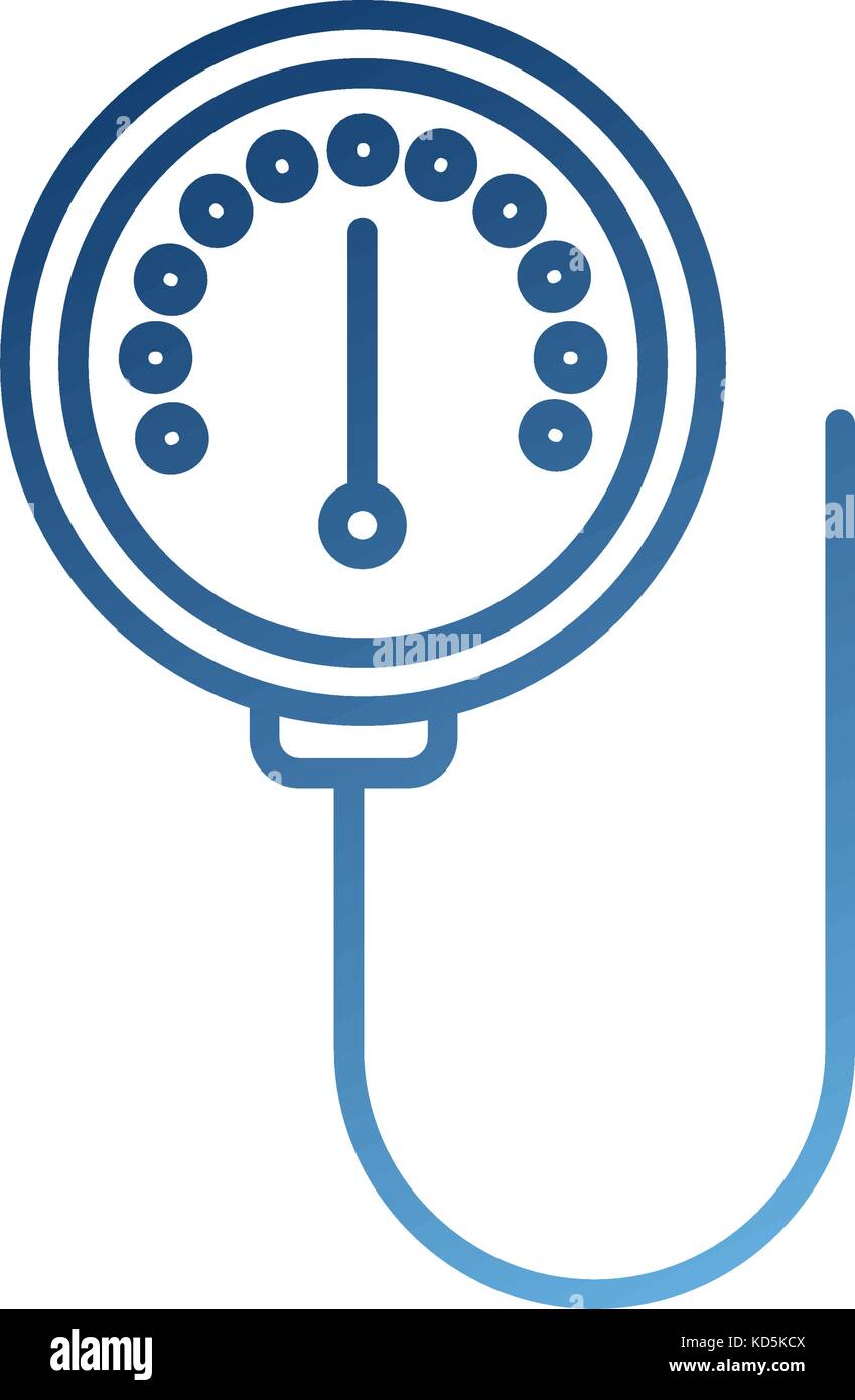 scale of meter device manometer pressure gauge Stock Vector Image & Art ...