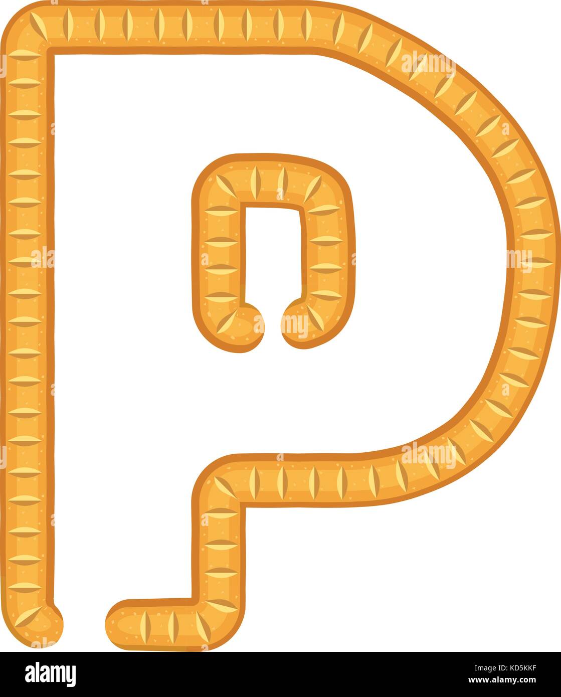 P bread Stock Vector Images - Alamy