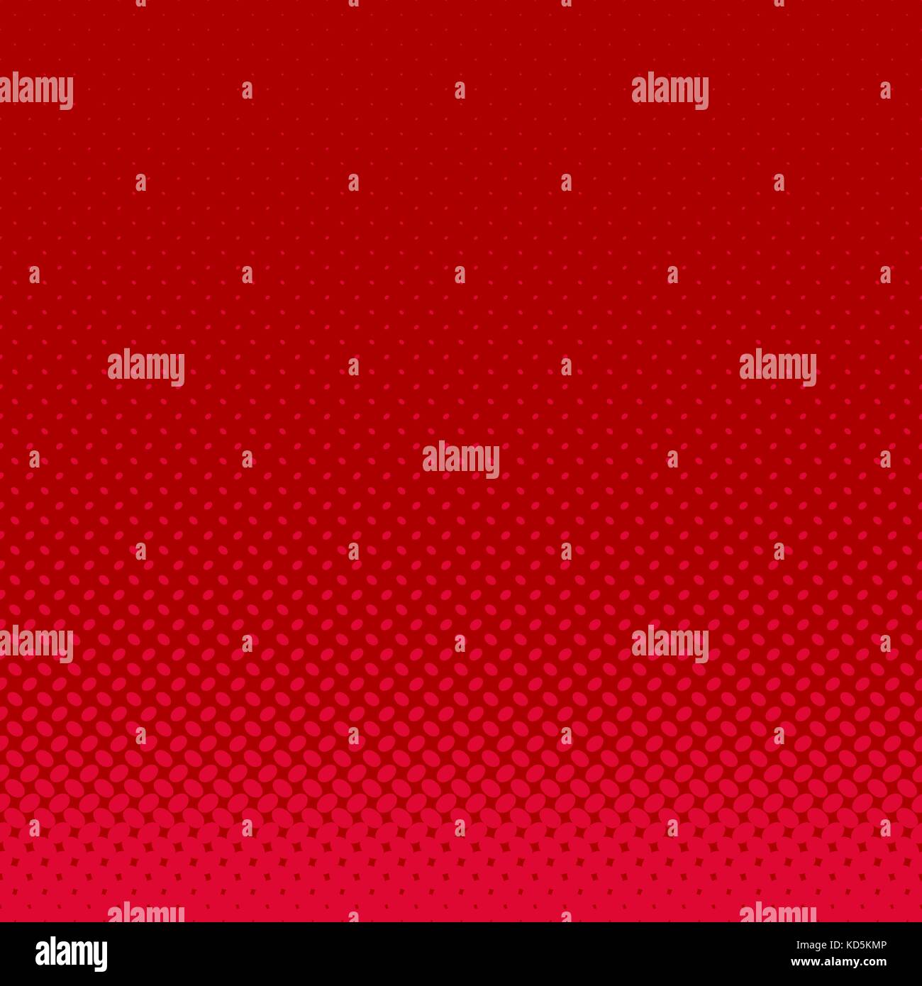 Red halftone ellipse pattern background - vector graphic from diagonal ...