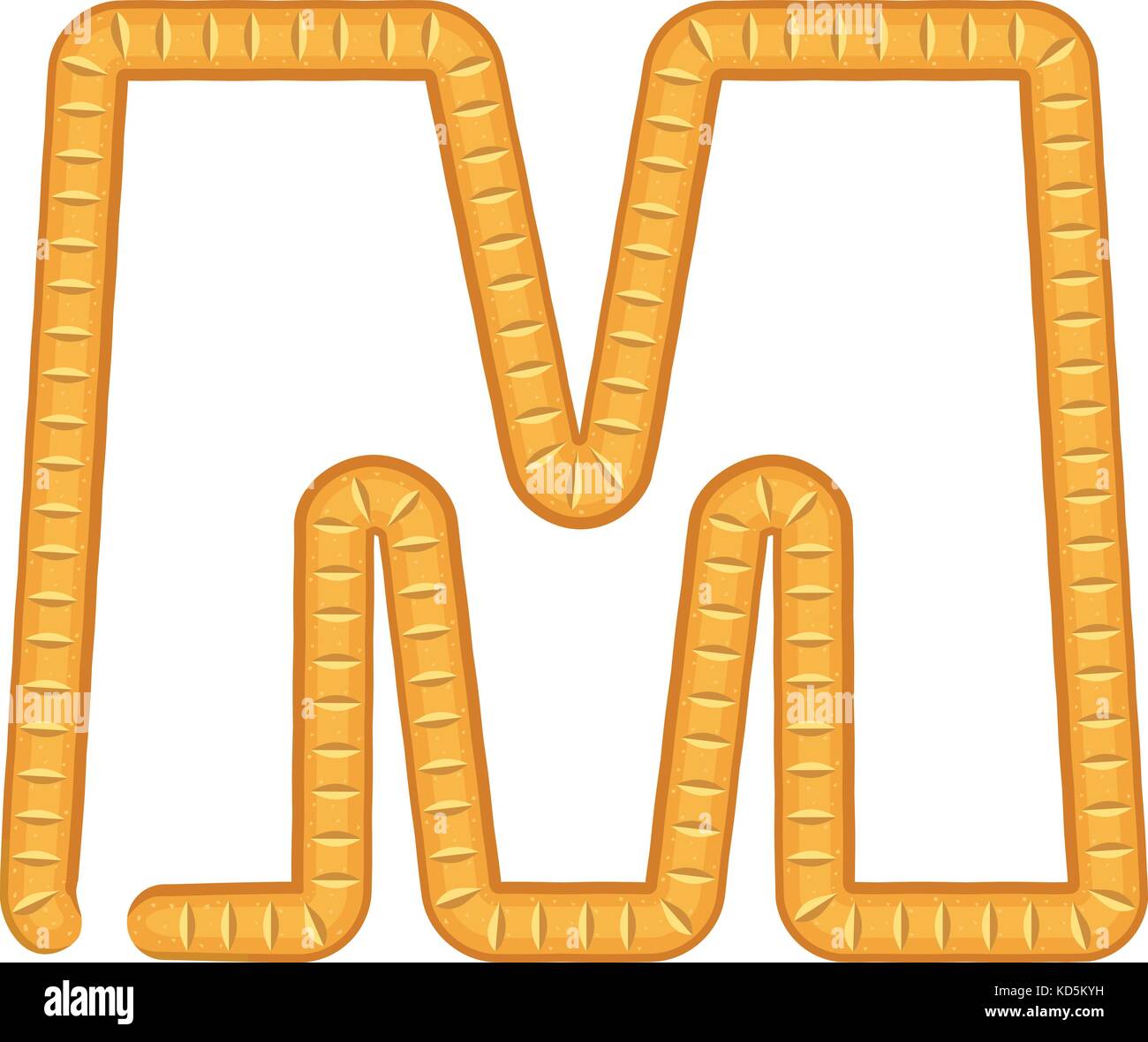 Letter m bread icon, cartoon style Stock Vector Image & Art - Alamy