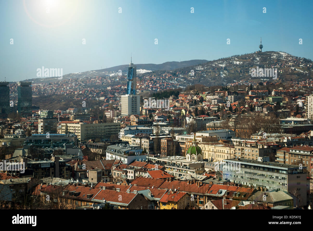 Sarajevo panorama night hi-res stock photography and images - Alamy