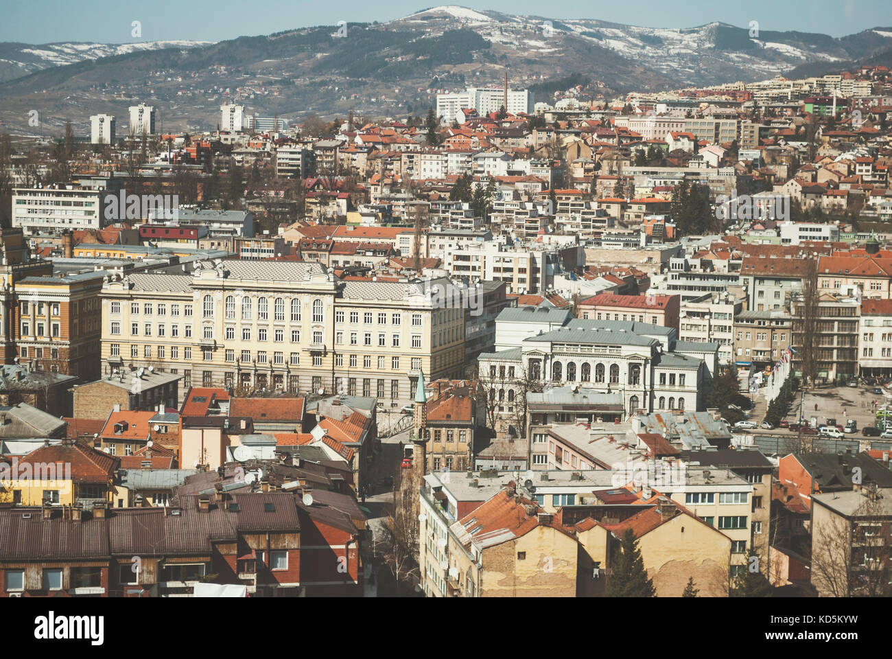 Night view of sarajevo hi-res stock photography and images - Alamy