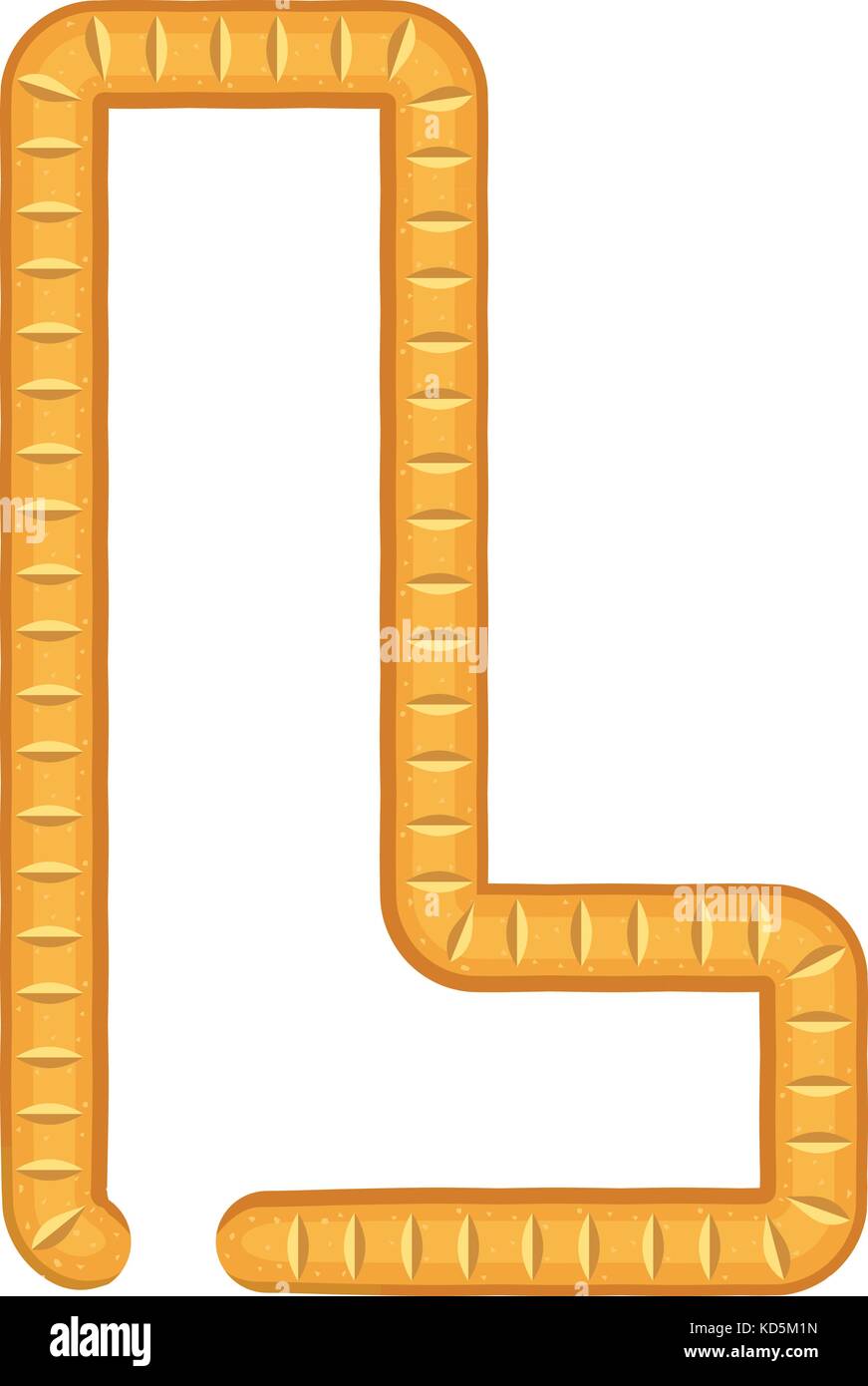 Letter l bread icon, cartoon style Stock Vector Image & Art - Alamy