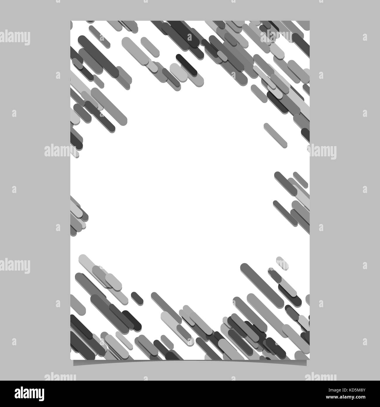 Abstract random diagonal stripe pattern page background template - brochure, stationery graphic ...