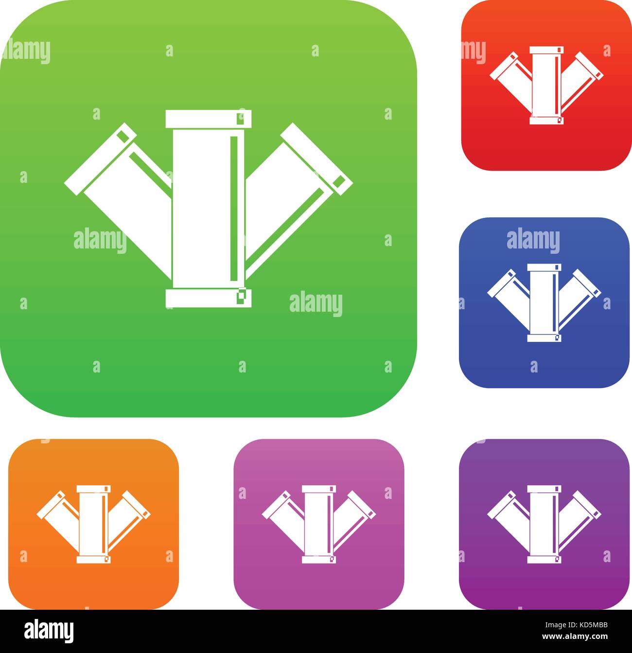 Sewerage set color collection Stock Vector Image & Art - Alamy