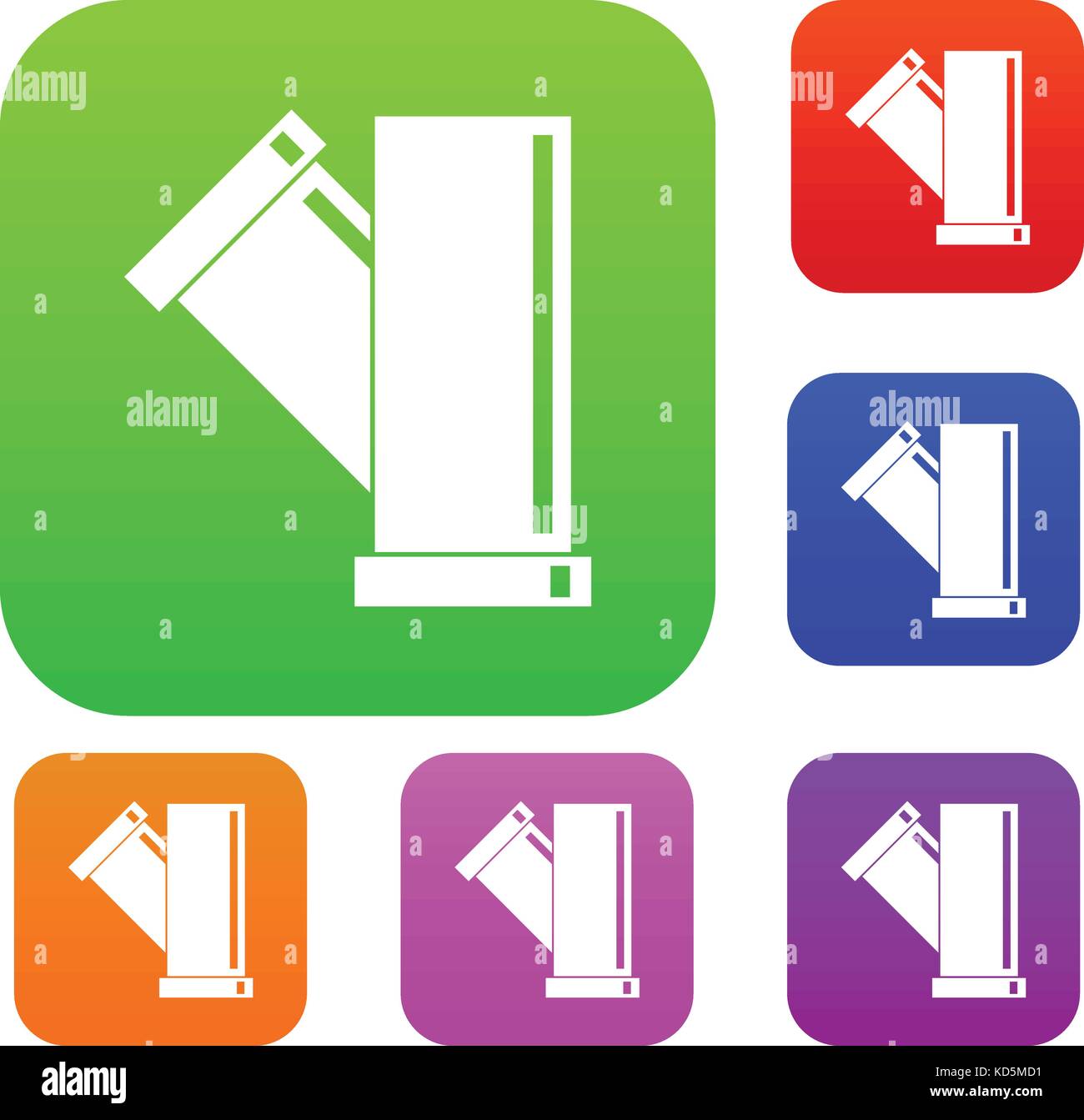 Tee fitting pipe set color collection Stock Vector Image & Art - Alamy