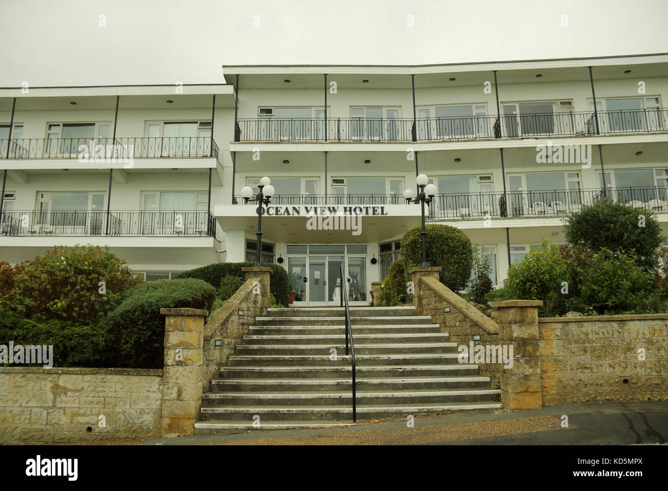 Ocean View Hotel,Shanklin,Isle of Wight Stock Photo - Alamy