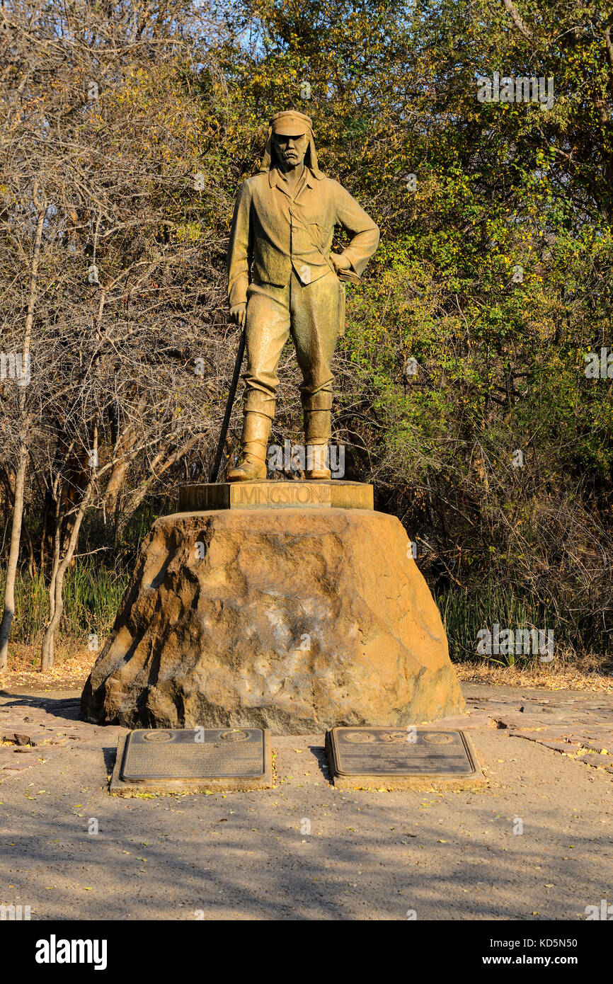 Statue of david livingstone hi-res stock photography and images - Alamy