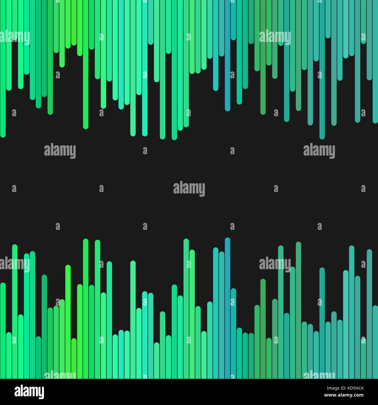 Modern background from vertical stripes in green tones - vector design ...