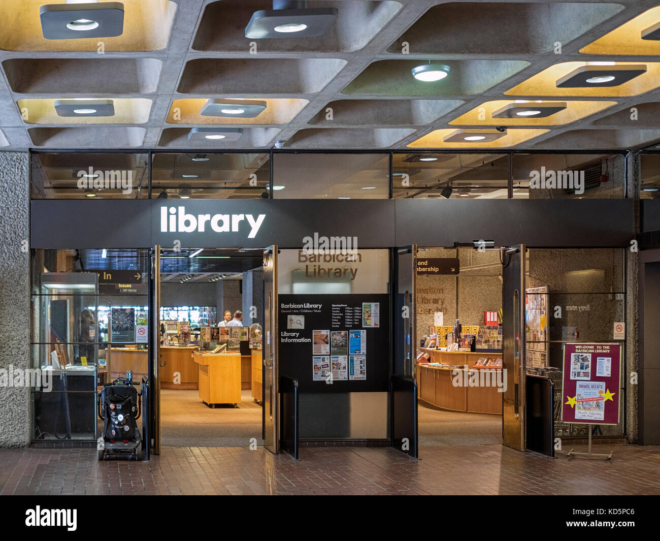 Interior barbican centre london hi-res stock photography and images - Alamy