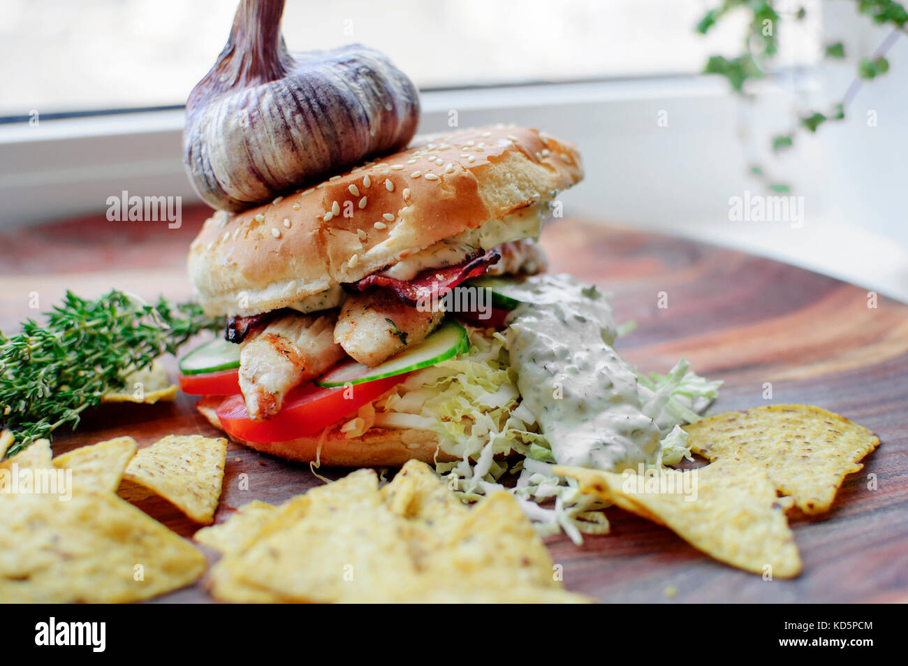 Styled hamburger hi-res stock photography and images - Alamy